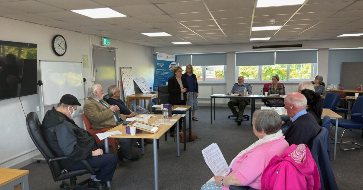 Liverpool Talking Newspaper AGM - Maria Eagle MP